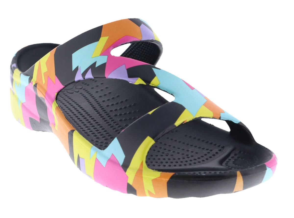 Z SANDAL MULTI BLACK – Dawgs Footwear Australia