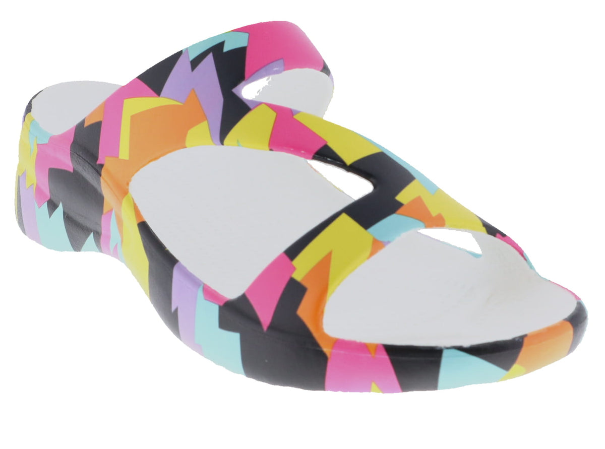 Z SANDAL MULTI WHITE – Dawgs Footwear Australia